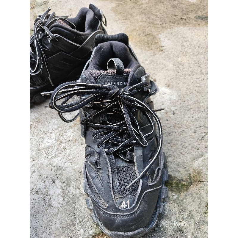 Jual sepatu sultan hitam full black bale size 41 42 | Shopee Indonesia