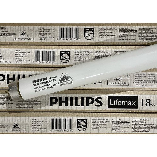 Jual PHILIPS Lampu TL / TLD LIFEMAX Neon Putih 18W - 60CM & 36W - 120CM ...