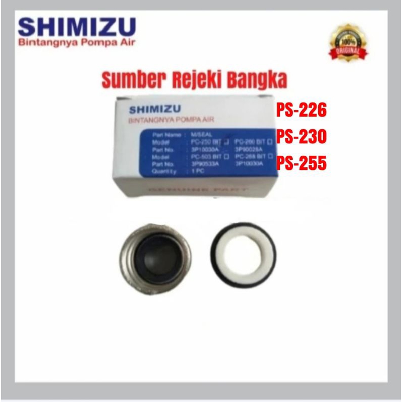 Jual MECHANICAL SEAL / SEAL POMPA SHIMIZU PS-226/PS226 / PS-230/PS230 ...