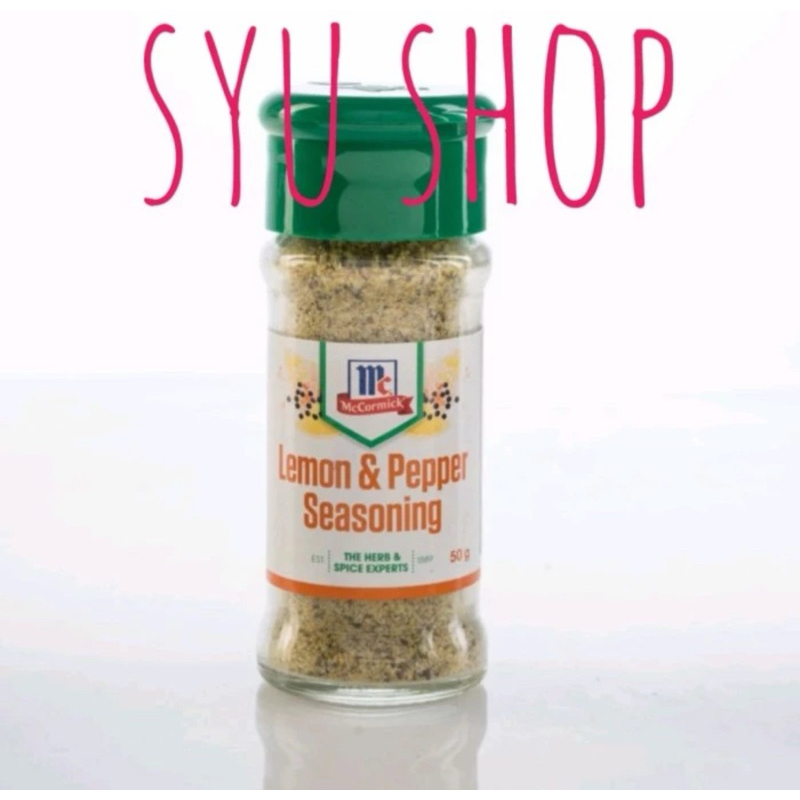 Jual mccormick lemon pepper seasoning 58 gr mc cormick | Shopee Indonesia