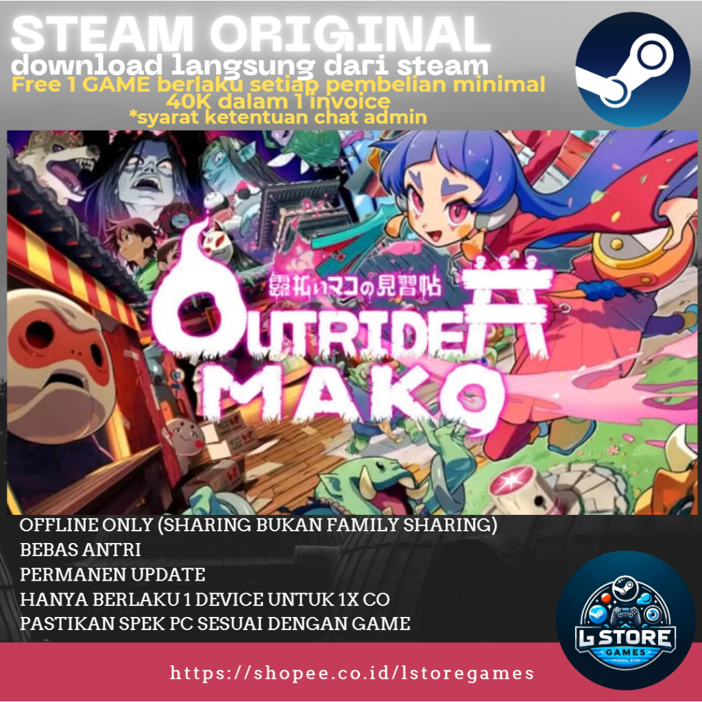 Jual Outrider Mako Game PC Sharing Original Offline | Shopee Indonesia