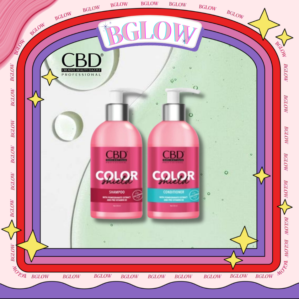 Jual CBD Color Shield Shampoo Conditioner 250ml untuk Rambut rambut ...