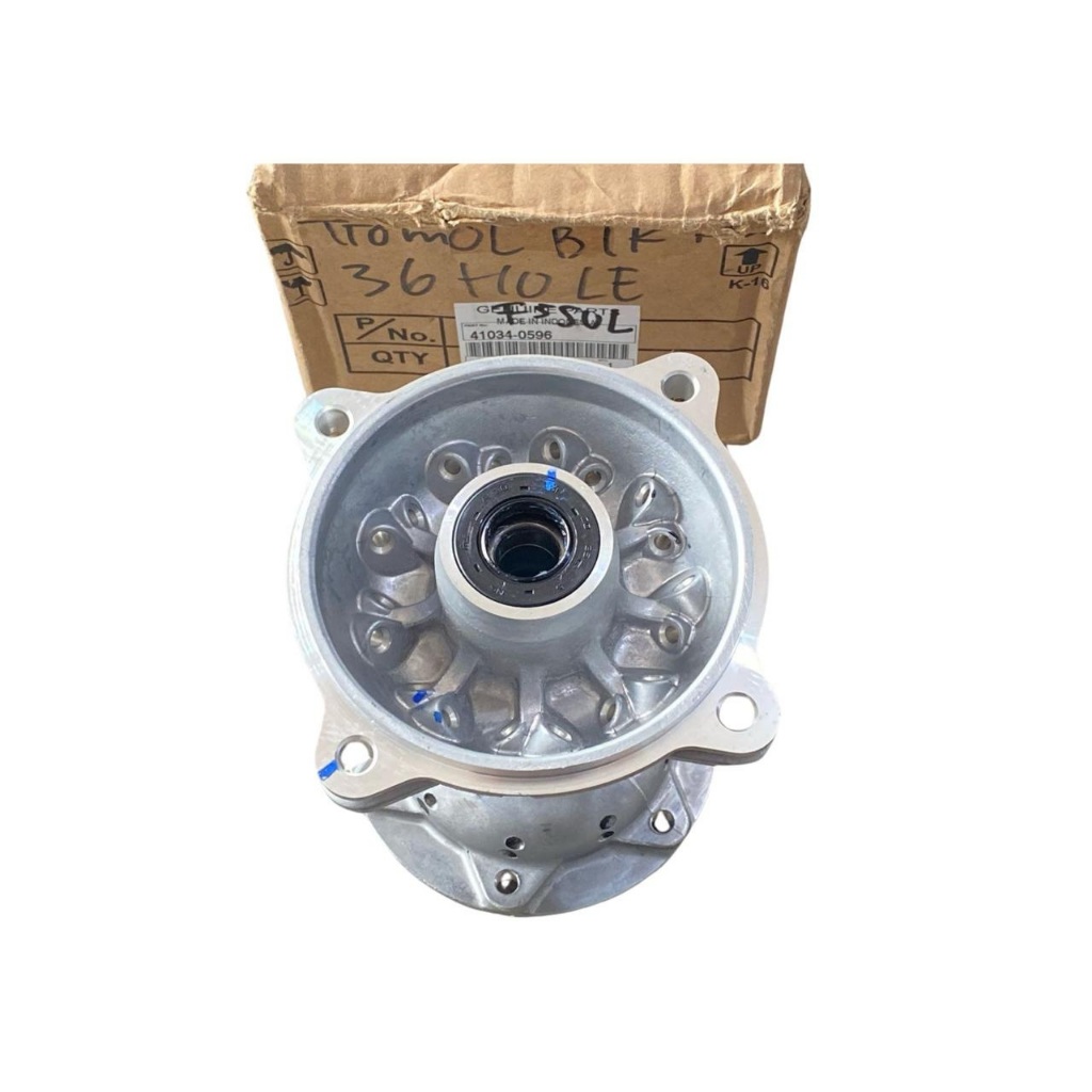 Jual TROMOL BELAKANG KAWASAKI KLX 150 HOLE 36 ORIGINAL | Shopee Indonesia