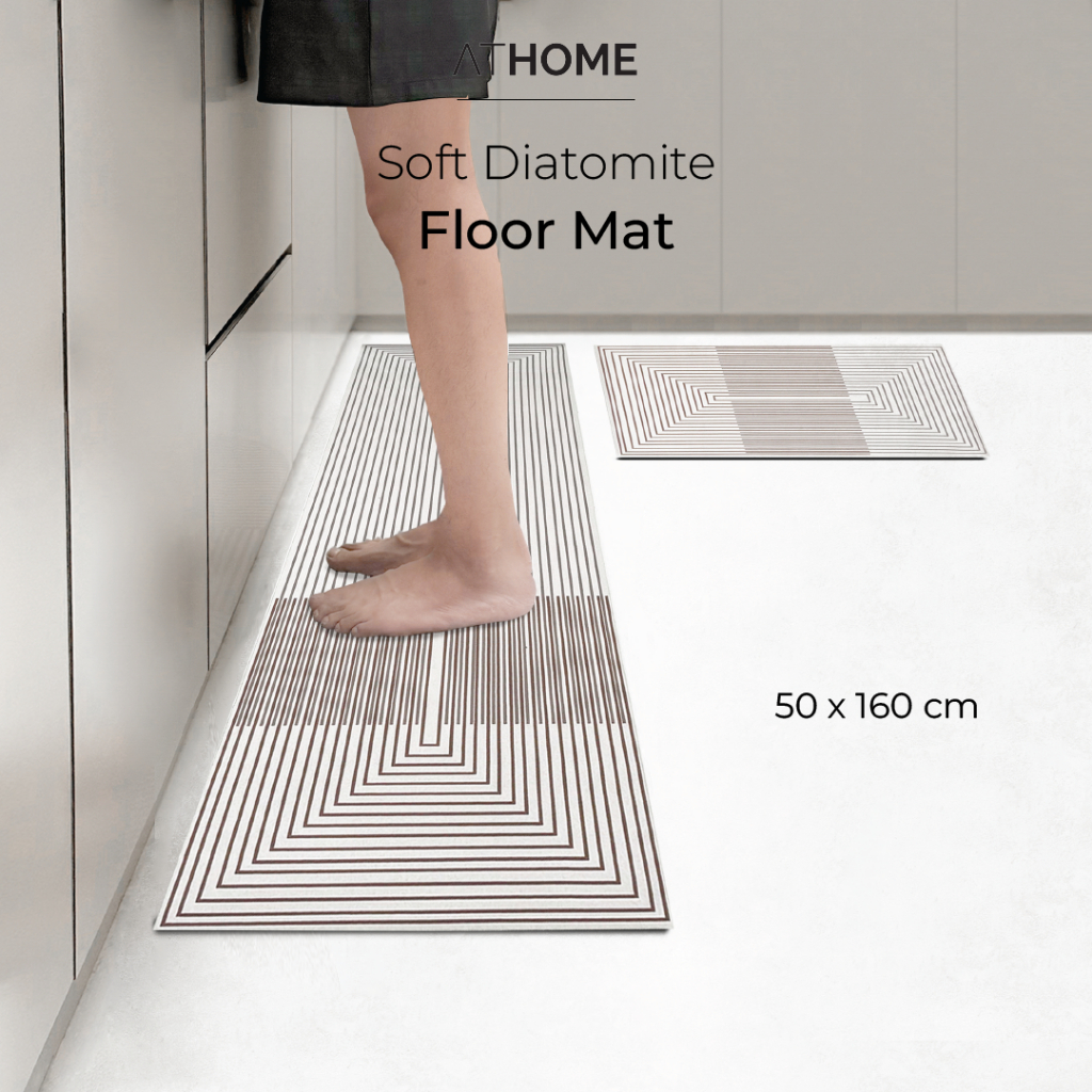 Jual ATHOME Soft Diatomite Floor Mat - XL 50x160 cm / Keset Dapur Kamar ...