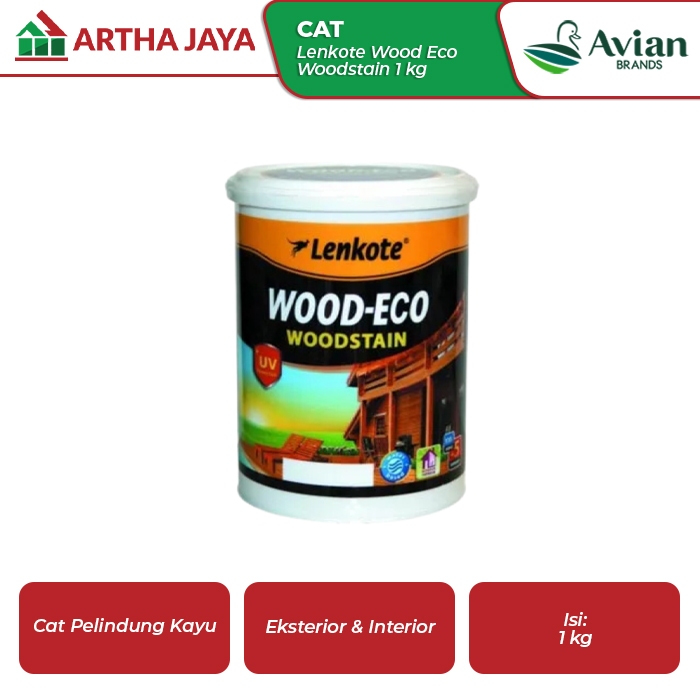 Jual Lenkote Wood Eco / Cat Politur Vernis Kayu 1Lt | Shopee Indonesia