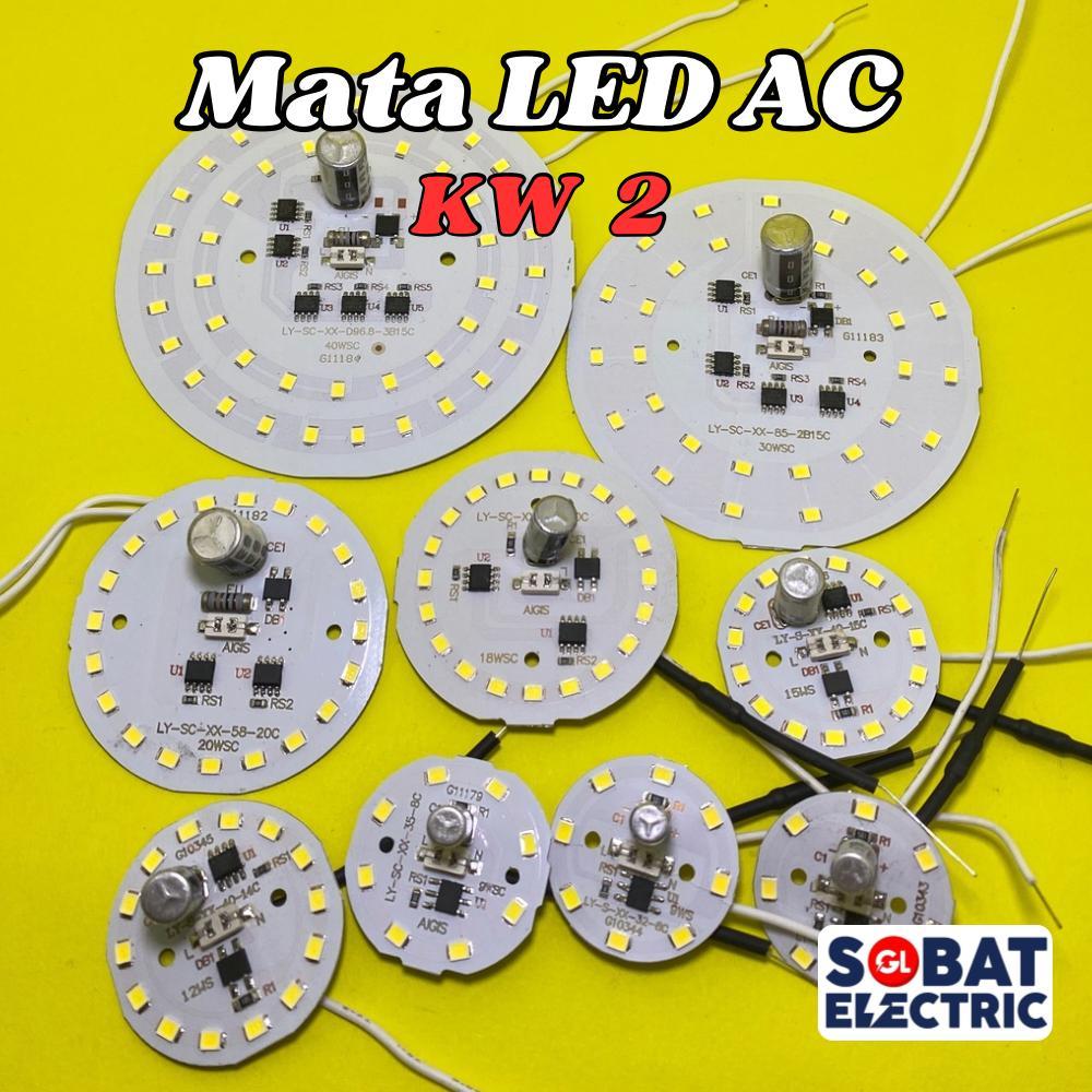 Jual PCB Mata Lampu LED Kode KW2 Tanpa Driver - Langsung 220V ACR ...