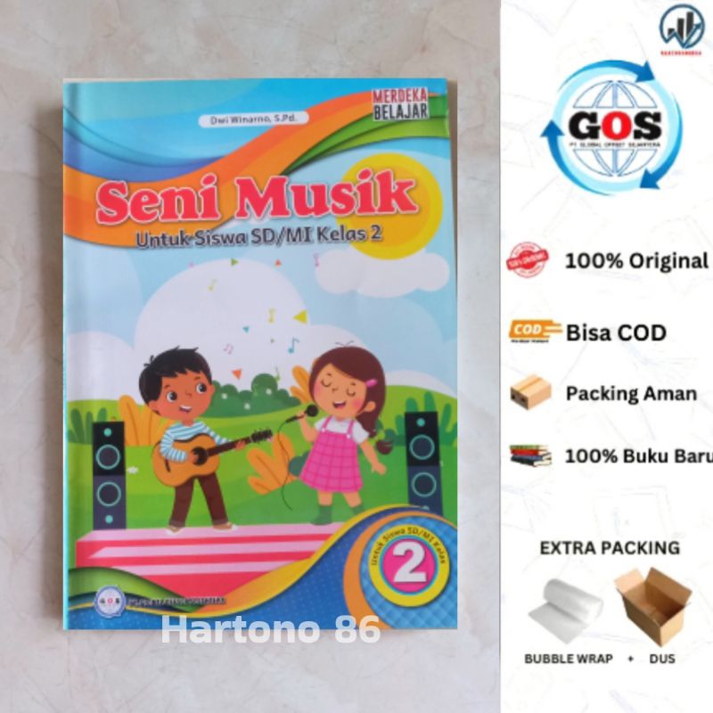 Jual Buku Paket Siswa SENI MUSIK Kelas 2 SD/MI Kurikulum Merdeka PT. GLOBAL OFFSET SEJAHTERA GOS ...