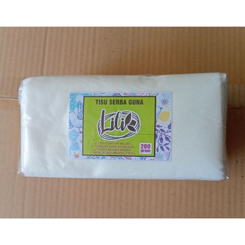 Jual Tisu Tissue Lap Kompor Dapur 200 Gram Tissue Serba Guna Kain Kapas ...
