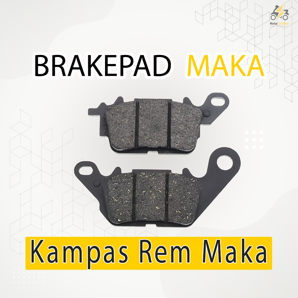Jual Kampas Rem Motor Listrik MAKA | Shopee Indonesia