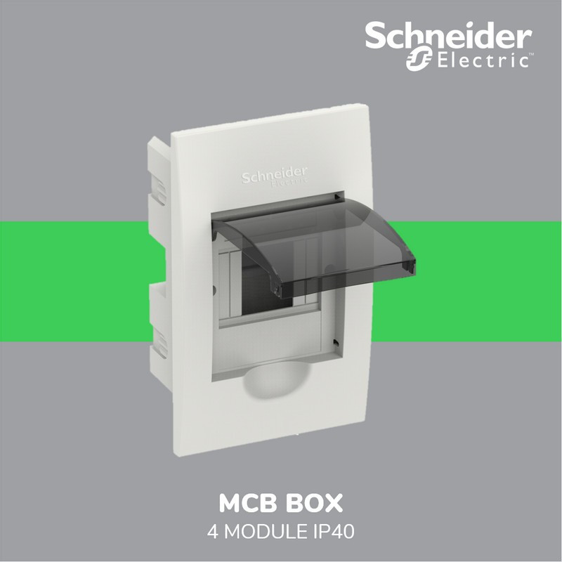 Jual BOX MCB SCHNEIDER 4 GROUP TANAM TEMBOK / BOX MCB 4 GRUP SCHNEIDER ...
