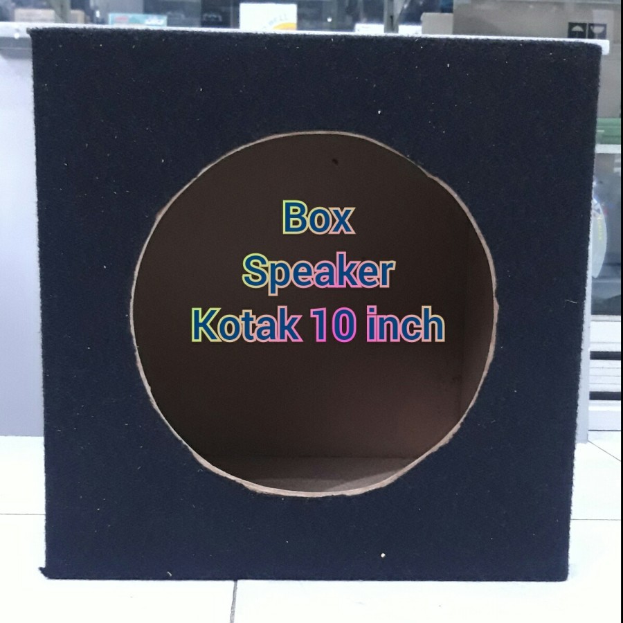 Jual BOX SPEAKER KOTAK 10 INCH MDF | Shopee Indonesia