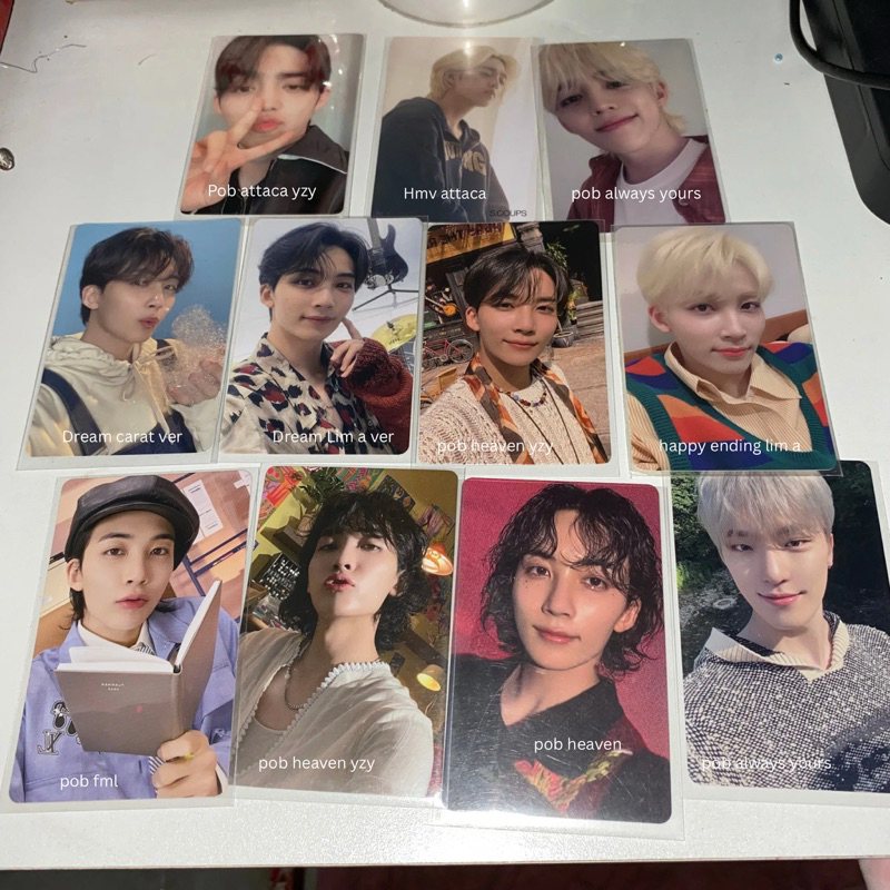 Jual PHOTOCARD PC TC OFFICIAL AAB SCOUPS JEONGHAN DINO SEVENTEEN | Shopee Indonesia