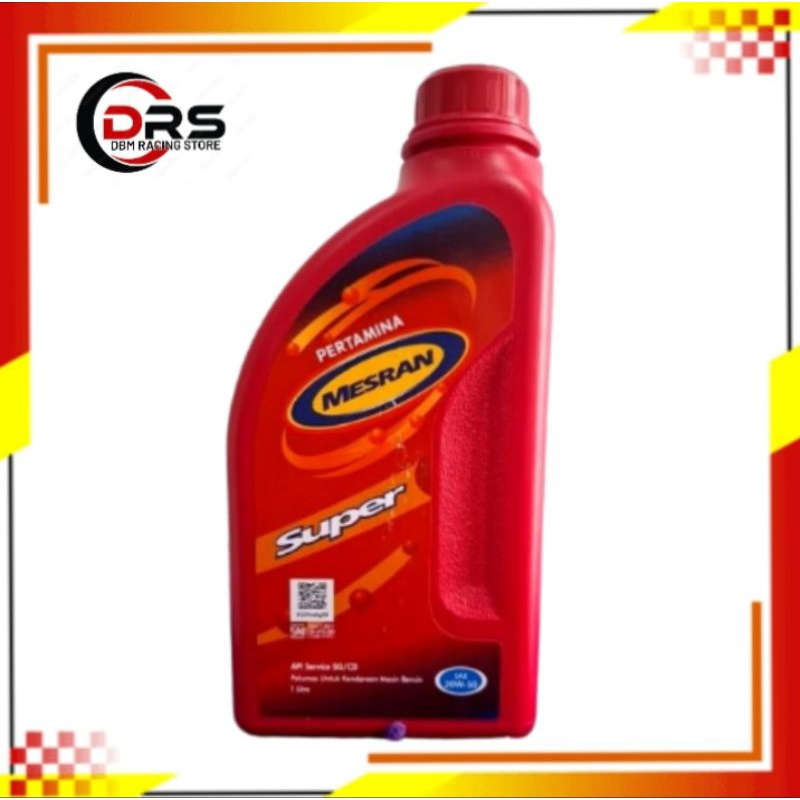 Jual OLI PERTAMINA MESRAN SUPER 1L SAE 20W-50 1000 ML 1L | Shopee Indonesia