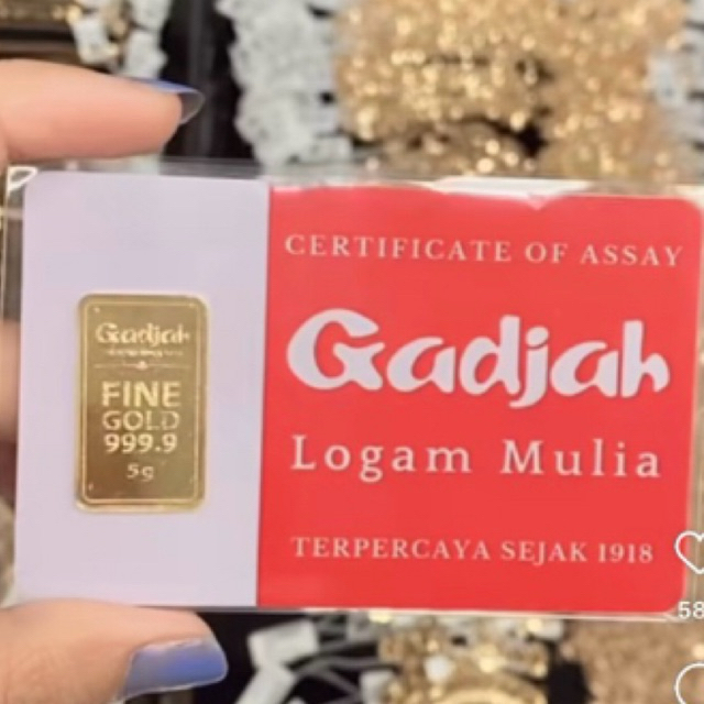 Jual replika logam mulia Gadjah replika antam Gadjah | Shopee Indonesia