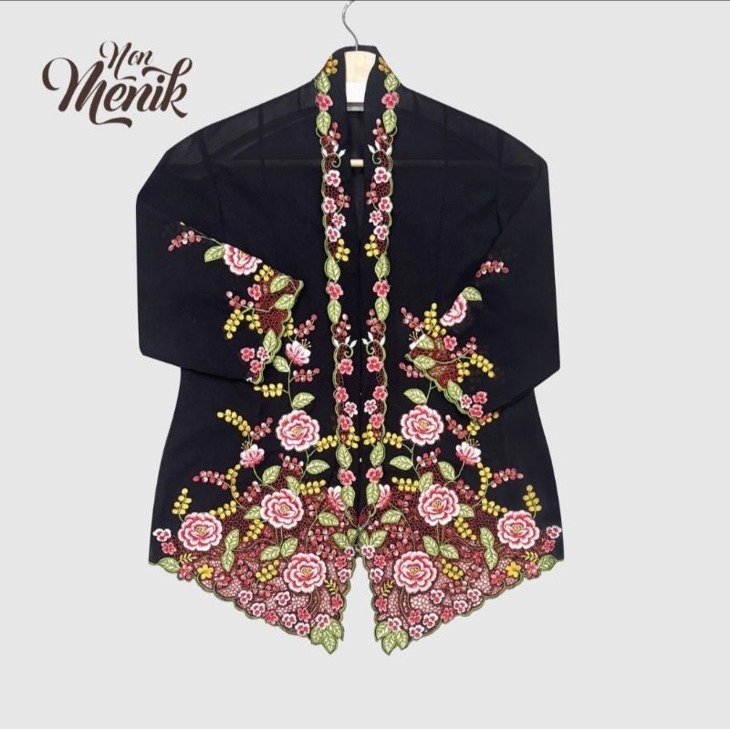Jual M KEBAYA HITAM ETNIK BUNGA2 | Shopee Indonesia