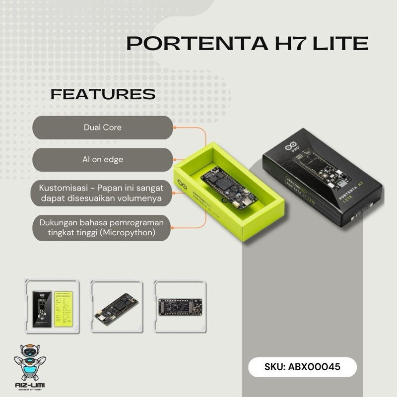 Jual Arduino Portenta H7 Lite Development Board Shopee Indonesia