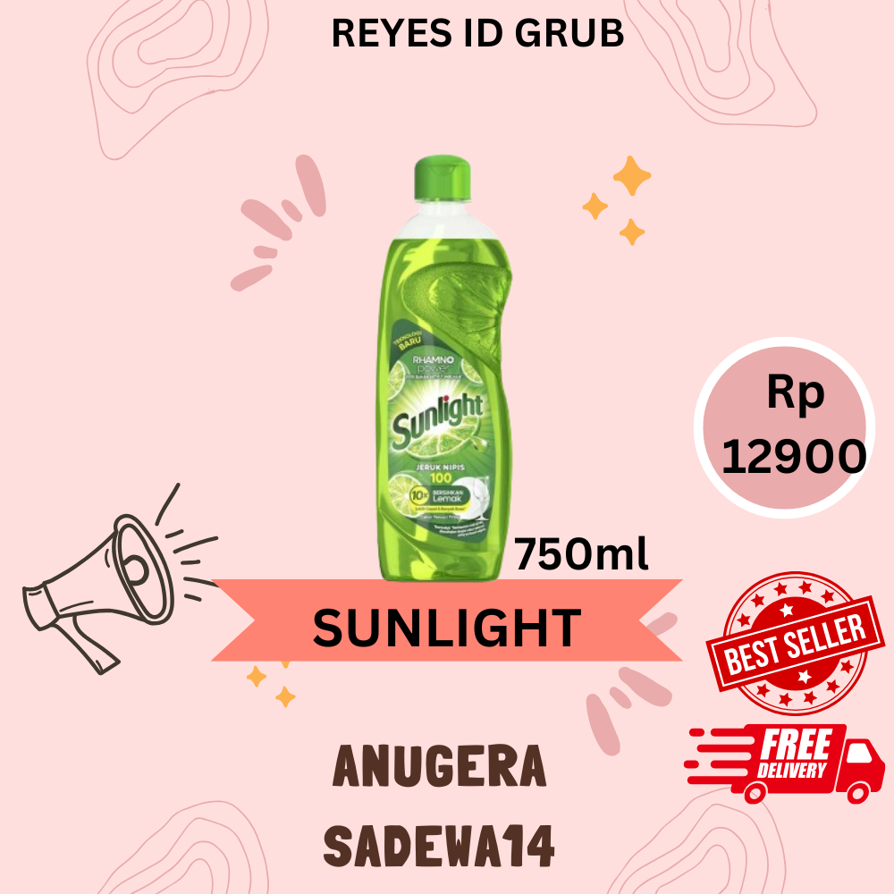 Jual Sunlight Sabun Cuci Piring Jeruk Nipis Botol 750 ml | Shopee Indonesia