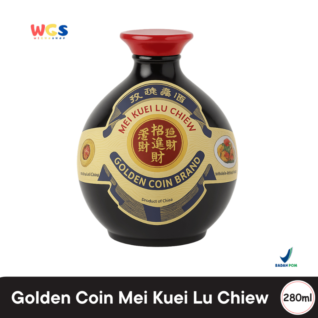 Jual Golden Coin Mei Kuei Lu Chiew 280ml - Angciu Masak Aroma Mawar ...