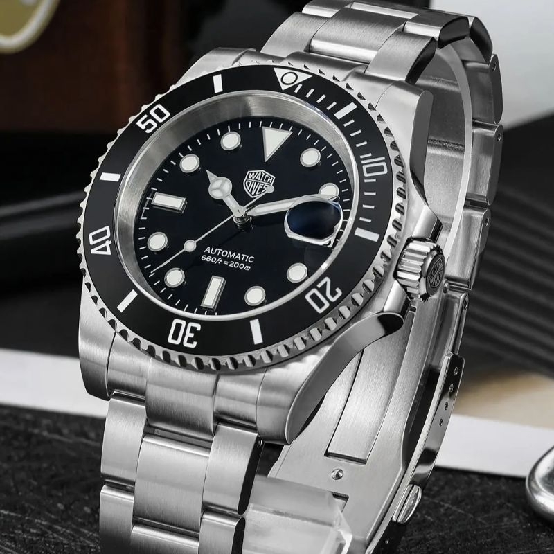 Jual NEW WATCHDIVE SUBMARINER STEEL 316 L SEIKO NH35 A AUTOMATIC JAPAN MOV SAFIR + AR COATING 40 ...