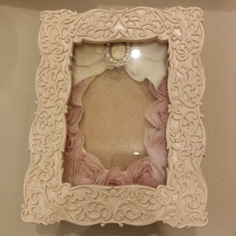 Jual Pigura kaca murah photo frame frame foto vintage unik jadul bahan ...