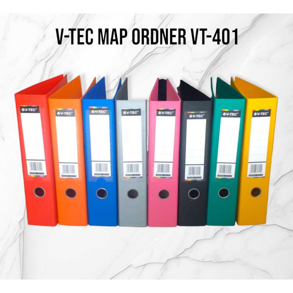 Jual V-TEC MAP ORDNER 401 WARNA | Shopee Indonesia