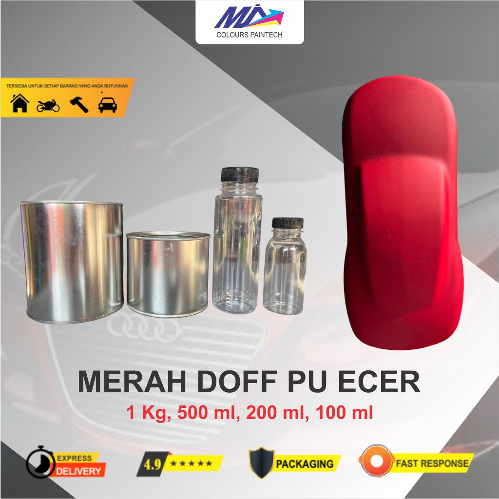 Jual Cat Candy Red Doff Original Merah PCX | Shopee Indonesia