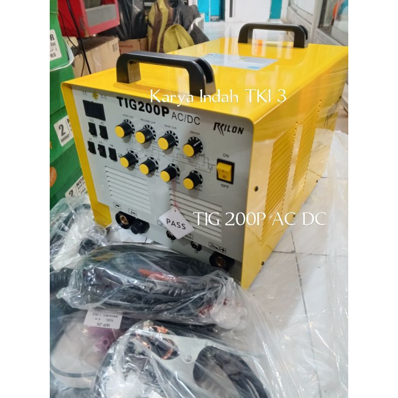 Jual RILON Mesin Las ARGON TIG 200 P 200P AC/DC AC / DC PULSE ALUMUNIUM ...