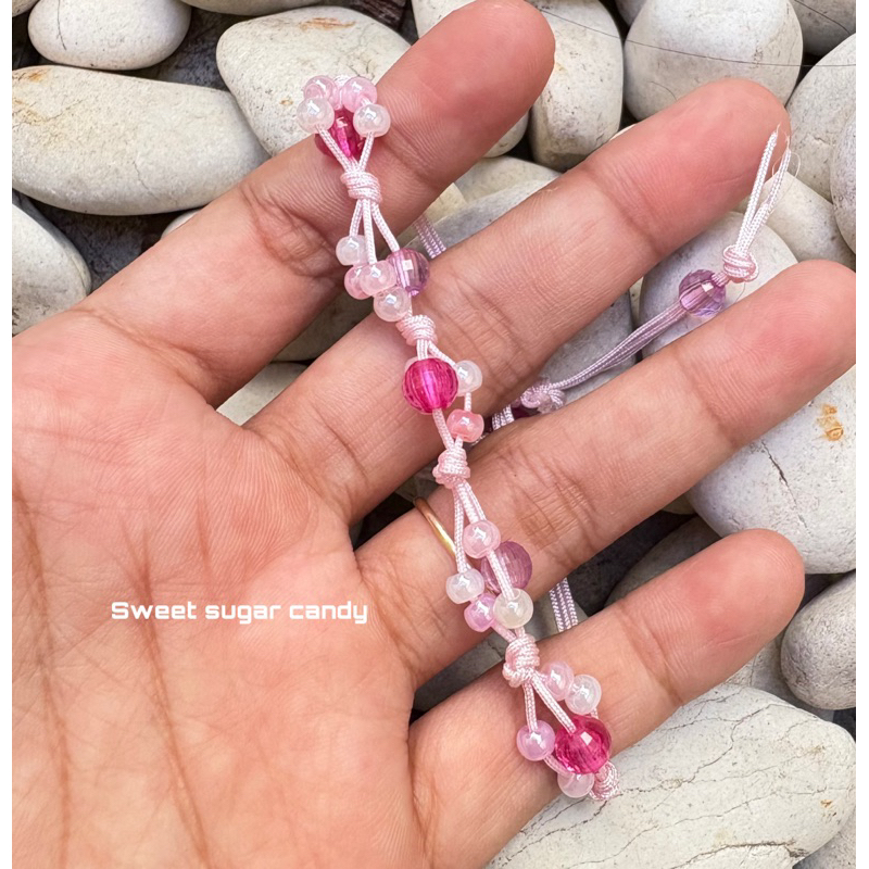 Jual gelang bracelet sweet sugar candy | gelang bracelet peri kekinian ...