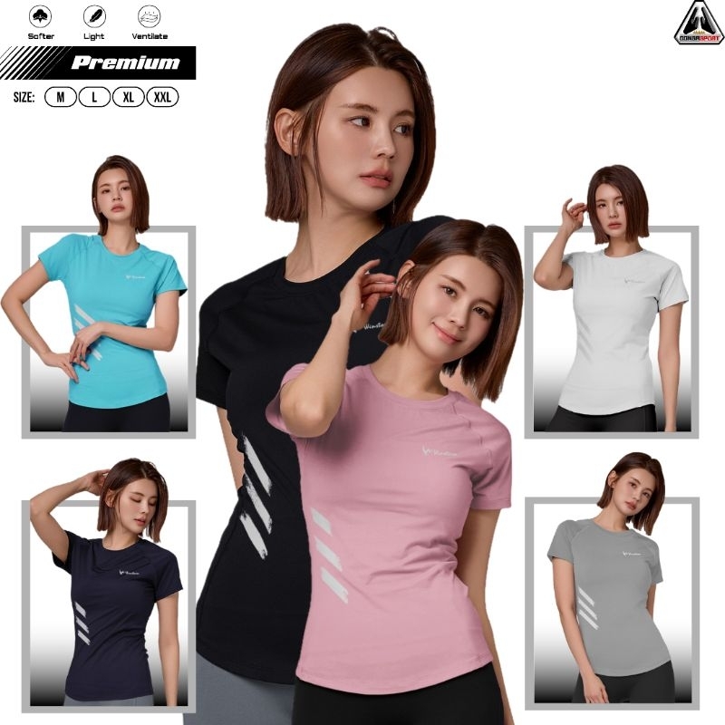 Jual BPP SALLA CEWE Raglan Baju Olahraga Wanita Premium Dewasa Kaos ...