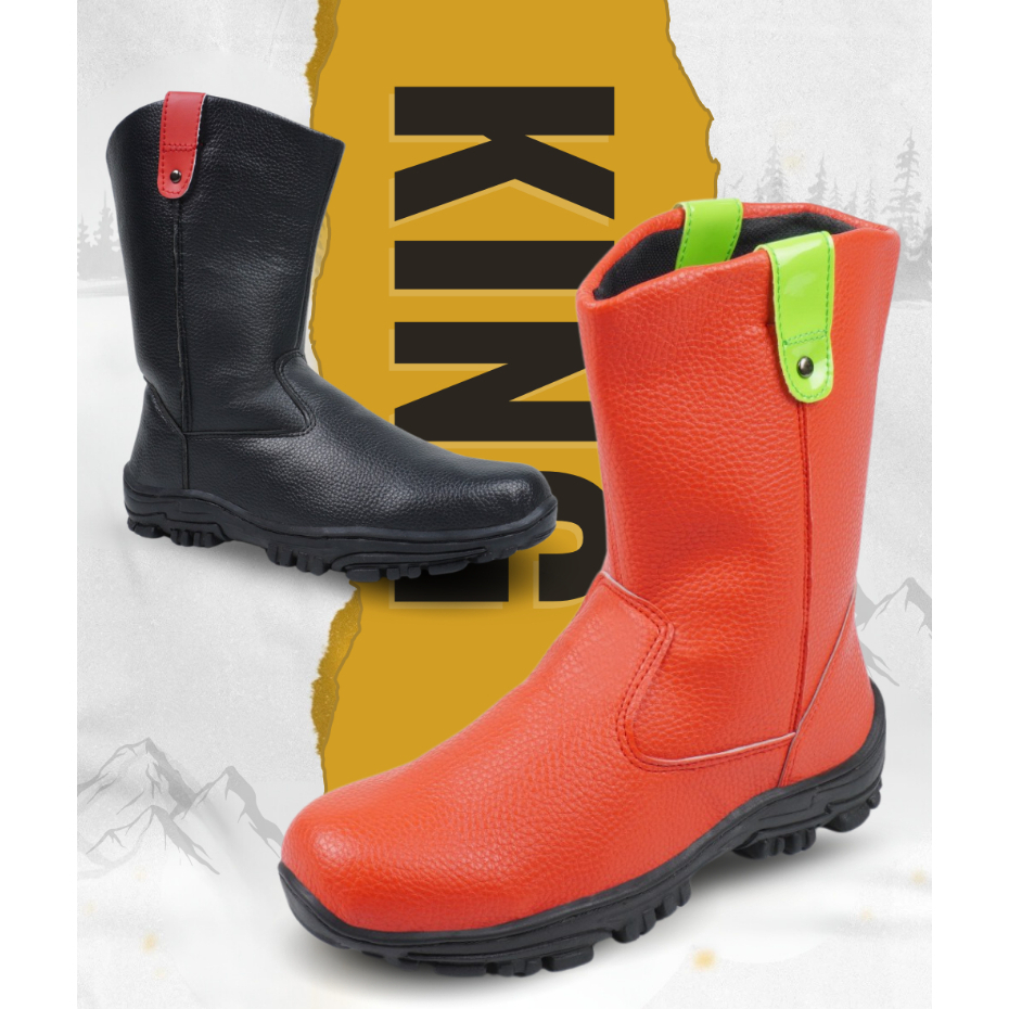 Jual Sepatu Safety Boot King Shoes SKN Boot Septi Sepatu Safety Proyek ...