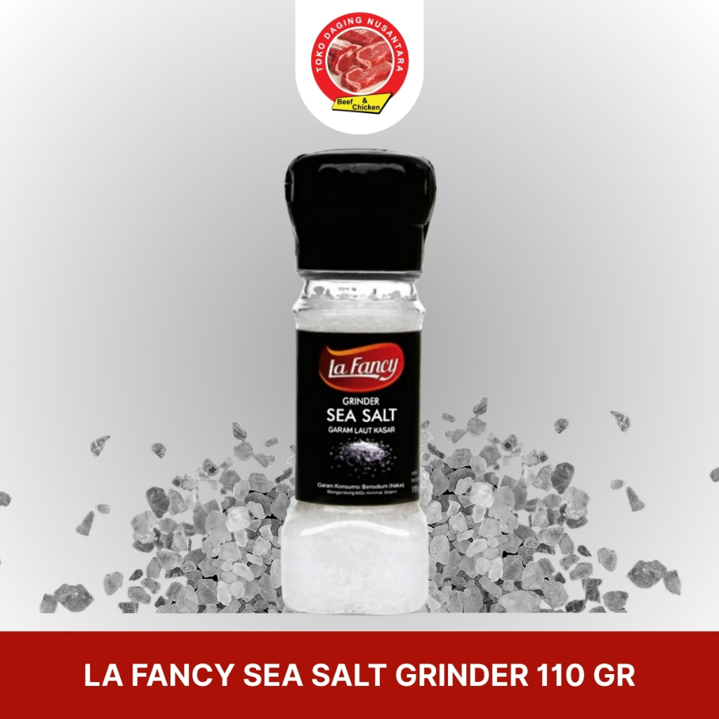 Jual LA FANCY SEA SALT GRINDER 110GR | Shopee Indonesia