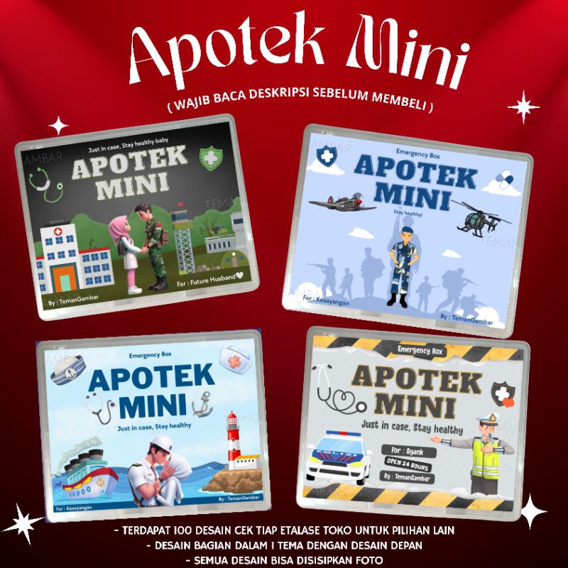 Jual APOTEK MINI | APOTEK MINI PROFESI | Shopee Indonesia