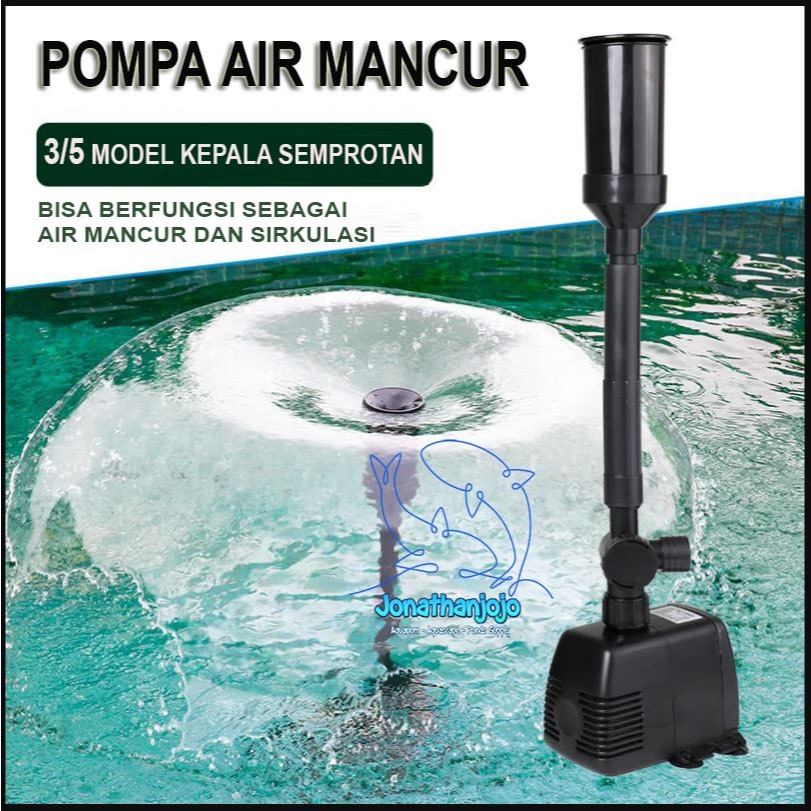 Jual AF SUNSUN Pompa Air Mancur Kolam Ikan Kabel 7 meter Air Terjun ...