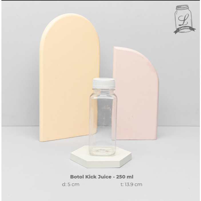 Jual Botol Kick Juice - 250 ml tebal premium / botol plastik kalle ...