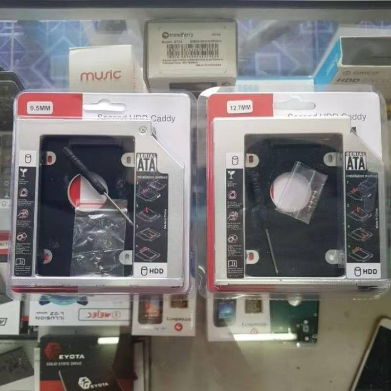 Jual VibaStore HDD SSD Caddy 9,5MM SATA DVD / Caddy 9.5mm / Caddy 12 ...