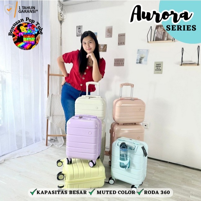 Jual Koper Kabin Cabin Bagasi Luxes Koper Aurora Series Luggage ...