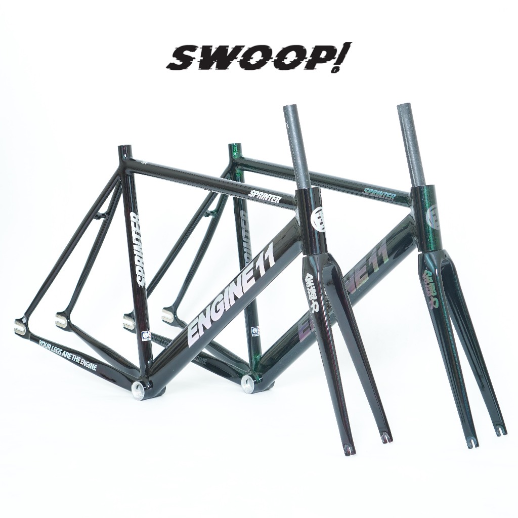 Jual Frameset ENGINE11 Sprinter Track - Frame Fixie Fixed Gear | Shopee ...