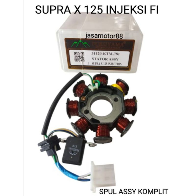 Jual SPUL STATOR SUPRA X 125 INJEKSI FI KTM 781 | Shopee Indonesia