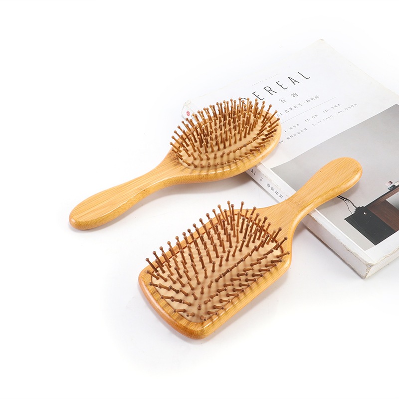 Jual Sisir Bambu Kayu Alami Pijat Kepala Anti Kusut dan Rontok ...