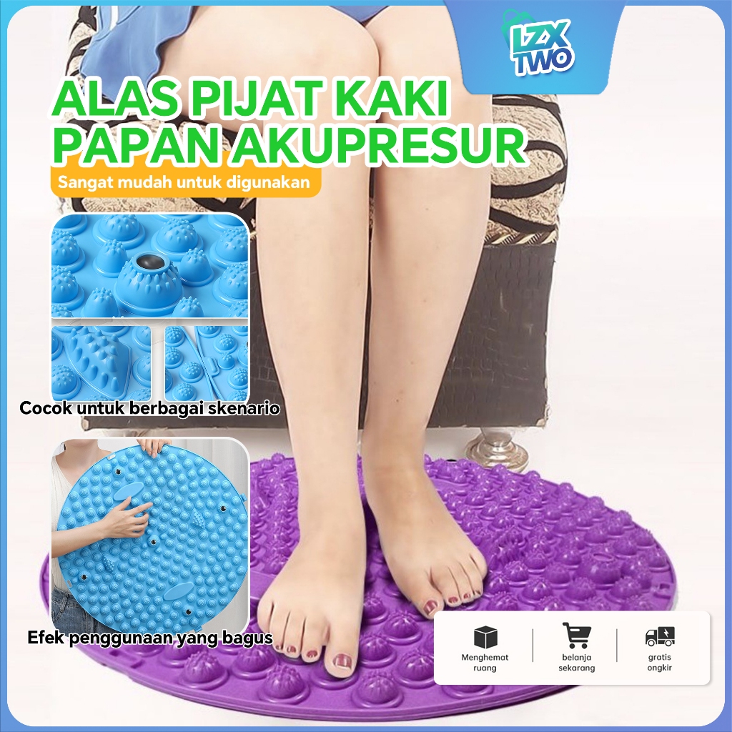 Jual Papan Akupresur Pijat Refleksi Kaki Redakan Pegal Stimulasi ...