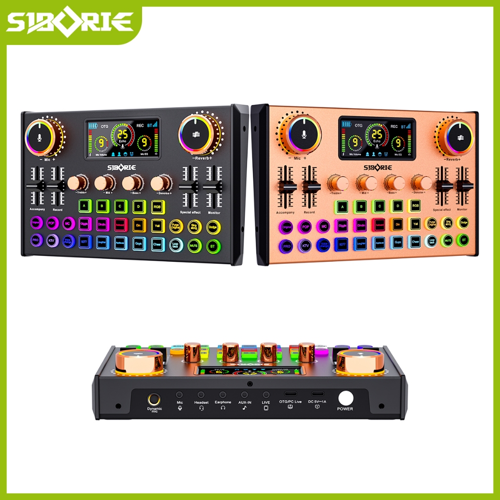 Jual Siborie H600 Sound Card Bluetooth Live Kartu SuaraTekstur Logam ...