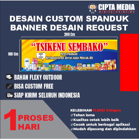 Jual DESAIN CUSTOM SPANDUK BANNER DESAIN REQUEST | FREE DESAIN | BISA ...