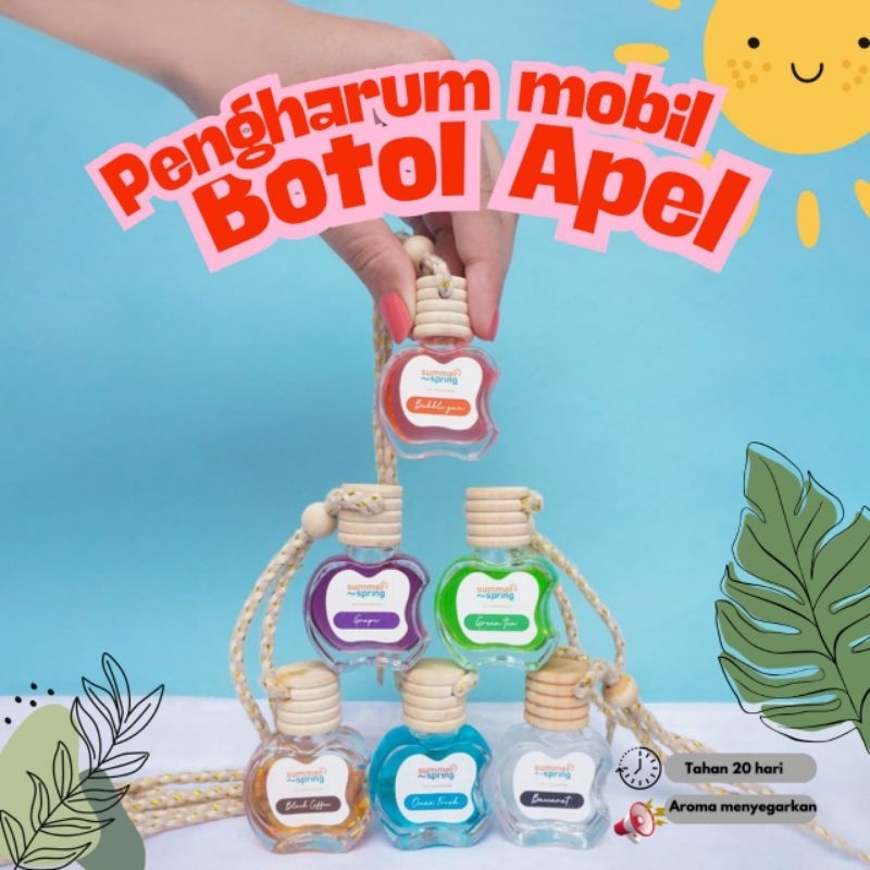 Jual Pengharum botol apel 10 ml | pengharum rumah | pengharum mobil ...