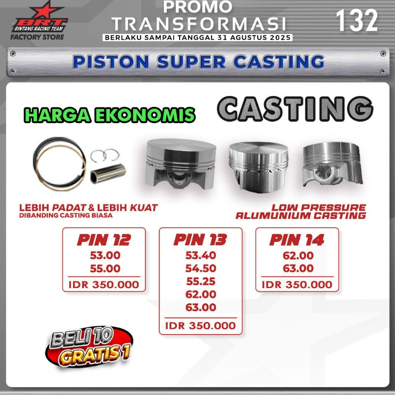 Jual PISTON SUPER CASTING | Shopee Indonesia