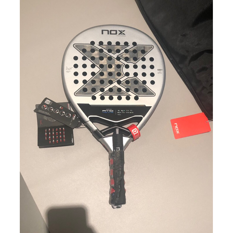 Jual 2024 NOX AT10 GENIUS 18K by Agustin Tapia Padel Racket Raket ...