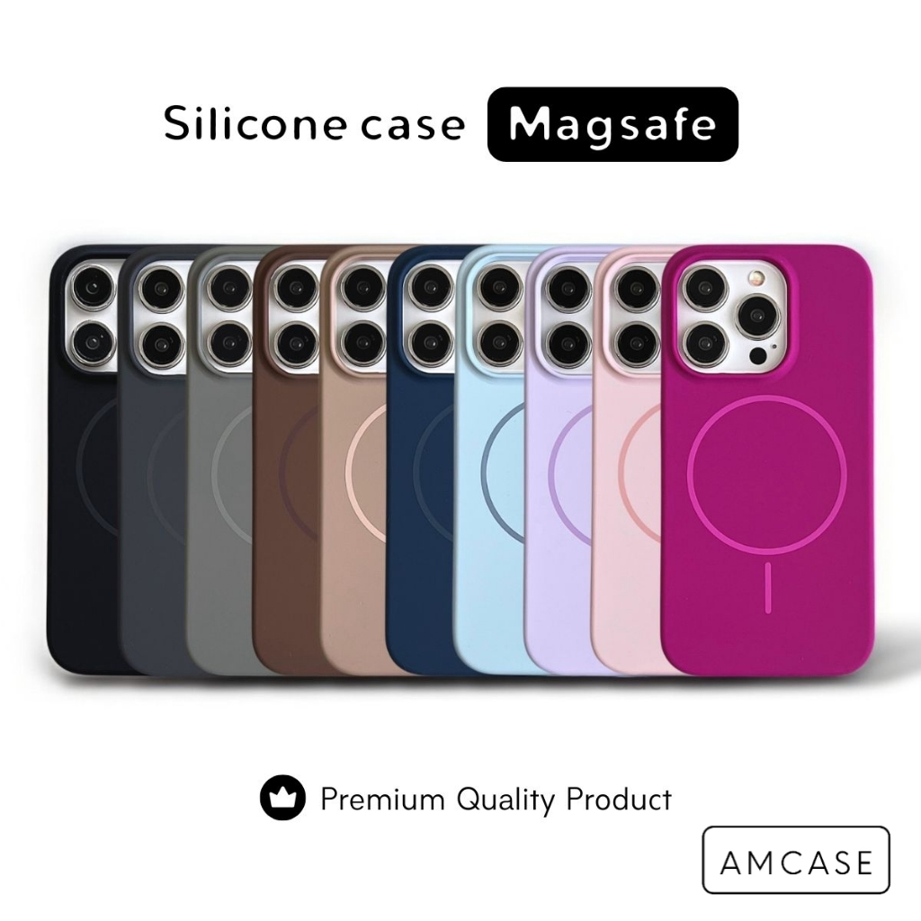 Jual Silicone Case Magsafe IPHONE 11 11 Pro 11 Pro Max 12 12 Pro 12 Pro Max | Premium Silky ...
