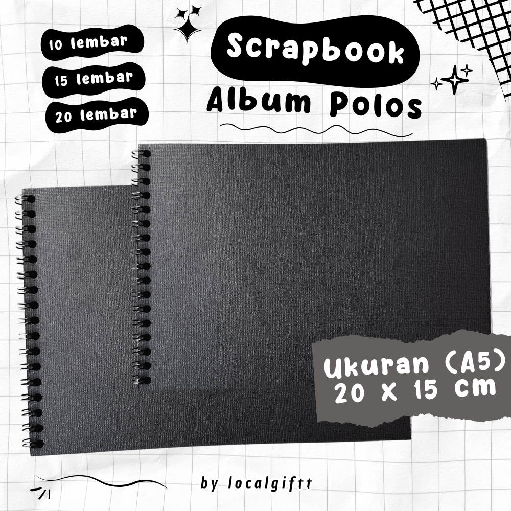 Jual Notebook Album Polos | Notebook Journal | Sketchbook | Notebook A5 ...