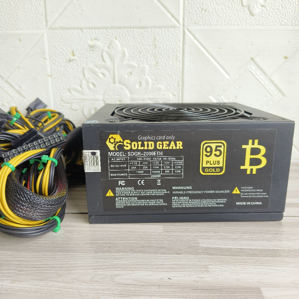 Jual PSU SOLID GEAR 2000W 95+ GOLD V1 | Shopee Indonesia