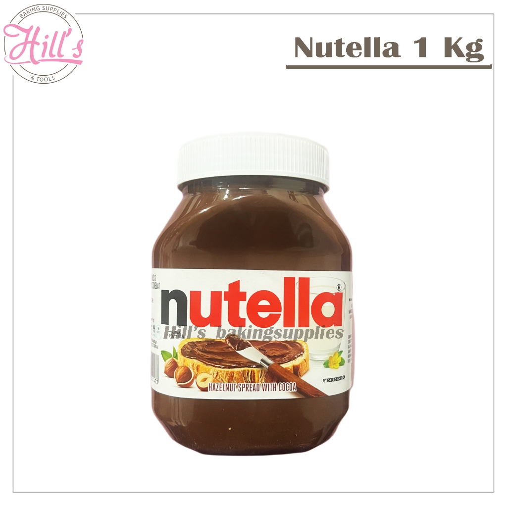 Jual NUTELLA HAZELNUT SPREAD 1 kg WITH COCOA / SELAI COKLAT COKELAT ...