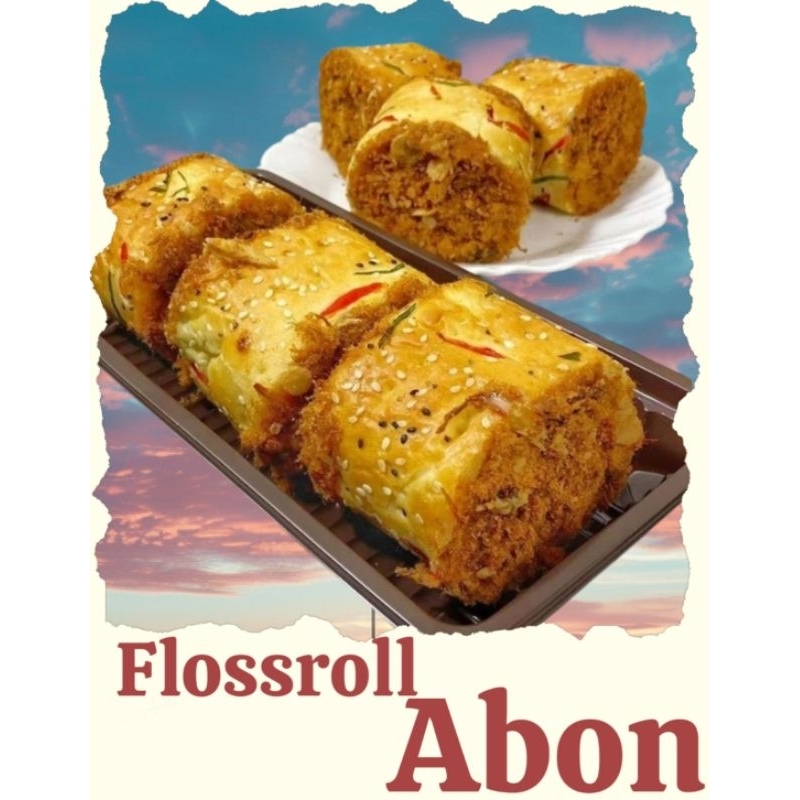 Jual Roti abon gulung / rasa ayam / floss roll isi 3 pcs | Shopee Indonesia